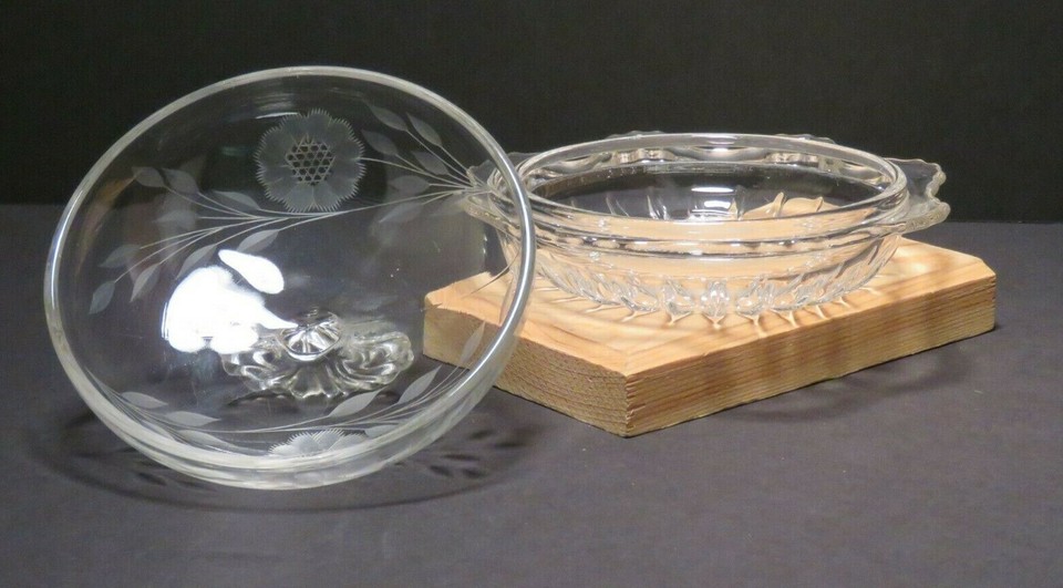 Vintage Hughes Cornflower Radiance New Martinsville Depression Glass ...