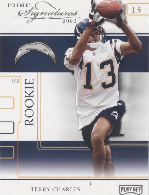 2002 Playoff Prime Signatures Terry Charles #69 for sale | eBay
