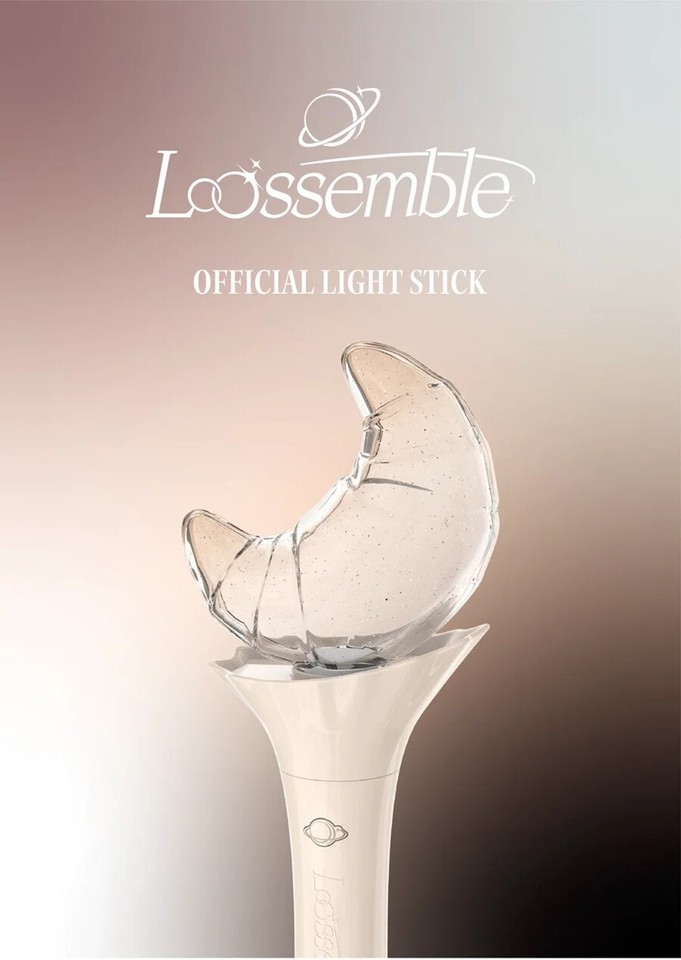LOOSSEMBLE OFFICIAL LIGHT STICK/ Strap+5 Photo Card+Manual+POB FANLIGHT ...