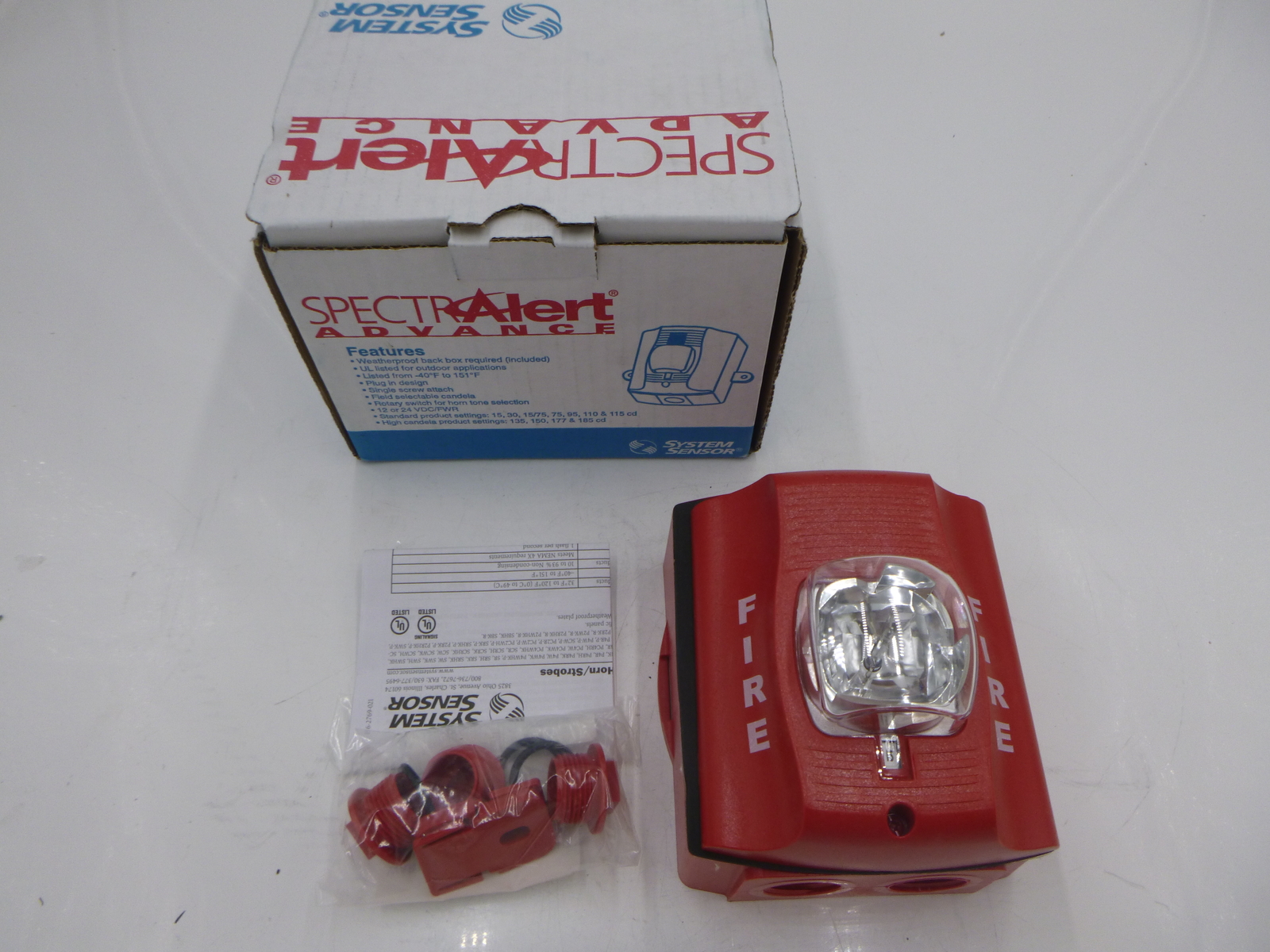 System Sensor SRK Fire Alarm - Red for sale online | eBay