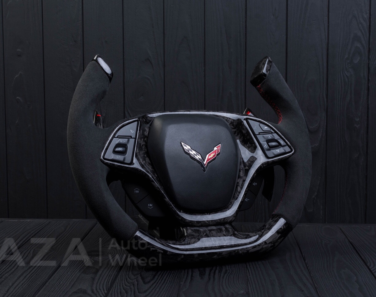 Chevrolet Corvette C7 Custom Steering Wheel Carbon fiber Zo6 Grand ...