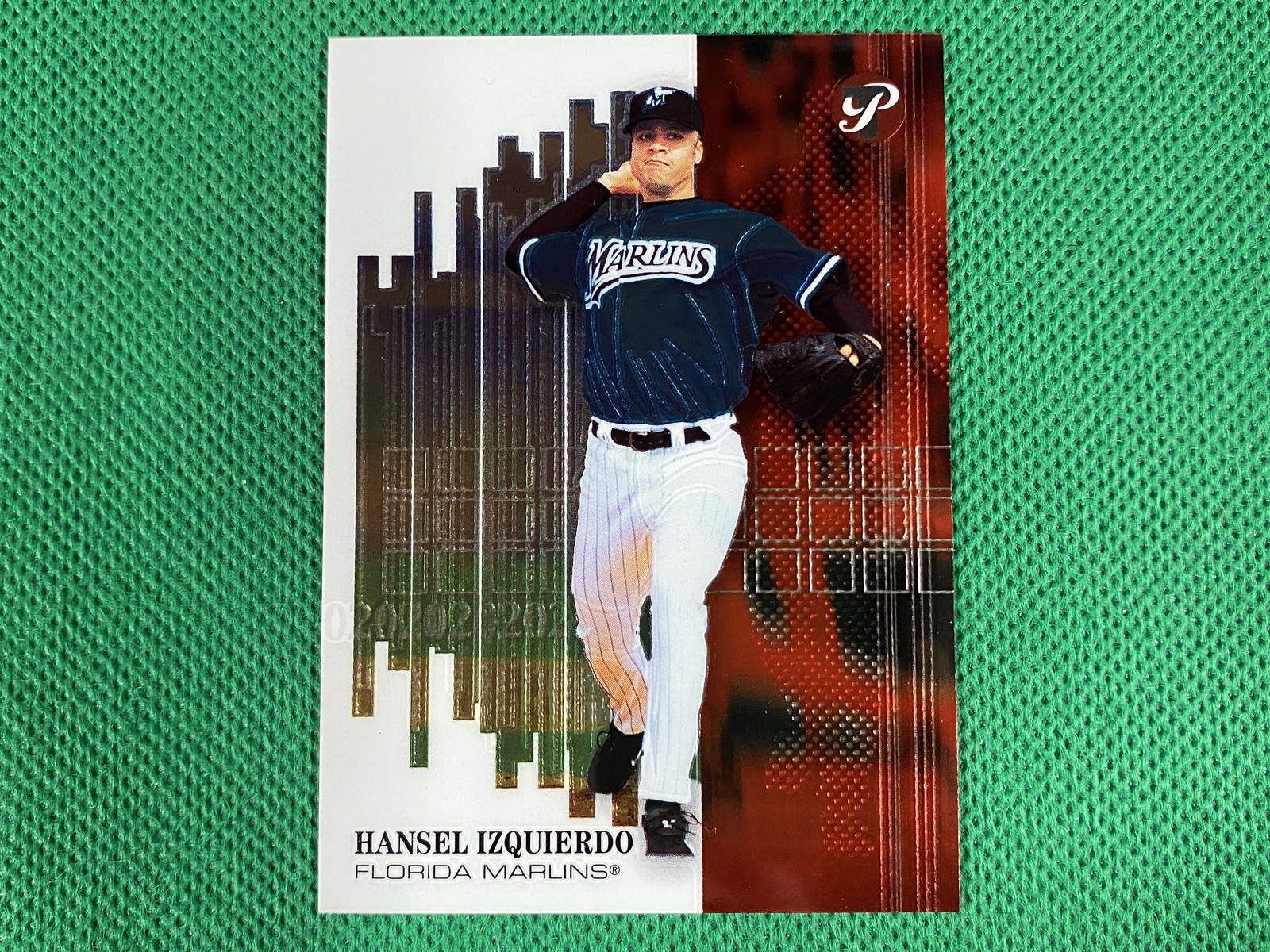2002 Topps Pristine #197 Hansel Izquierdo U 1677/1999 Florida Marlins ...