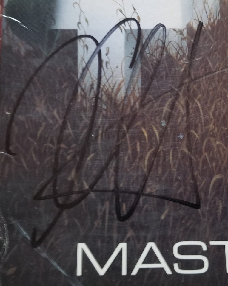 Metallica Master of Puppets Vinyl LP Record cover Autographed by Full ...