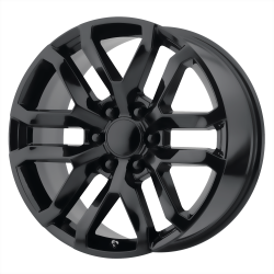 Performance Replicas 20x9 Wheel Satin Black PR196 6x5.5 +24mm Aluminum ...