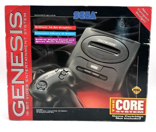 Sega Genesis Model 2 Console BOX ONLY w/ Tray, Inserts, & Poster | eBay