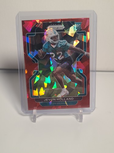 2021 Panini Prizm Red Cracked Ice Jevon Holland #392 | eBay