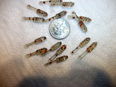 100-3/4" CRAPPIE-PANFISH-MAGGOTS-SOFT WAX WORMS-GRUB-LURE-SPIKES-jigs ...