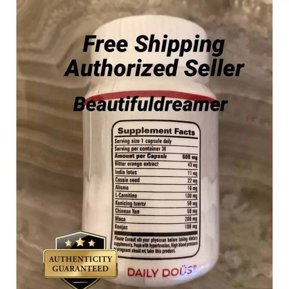 Daily Work Pills *** Brand New and Sealed *** by Daily Dous / Skinny ...