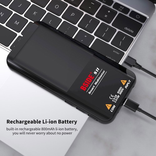 BSIDE S11 Intelligent 9999 Counts Multimeter Digital LCD Display ...