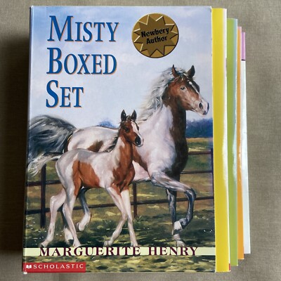 Misty Boxed Set (4 Chapter Books: Marguerite Henry) Newbery Author ...