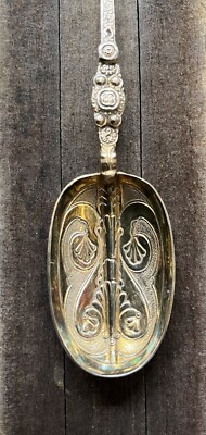 coronation celtic spoon - 7 inches long - James Deakin & Sons sheffield ...