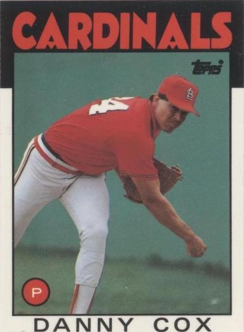 1986 Topps - Danny Cox #294 Collector's Edition (Tiffany) for sale ...