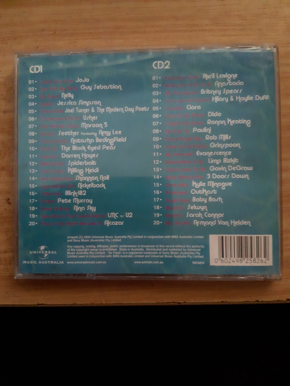 So Fresh: the Hits of Summer 2005 by Various Artists (CD, 2004) for ...