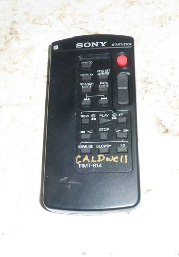 Sony Camcorder Remote Control RMT-814 OEM | eBay