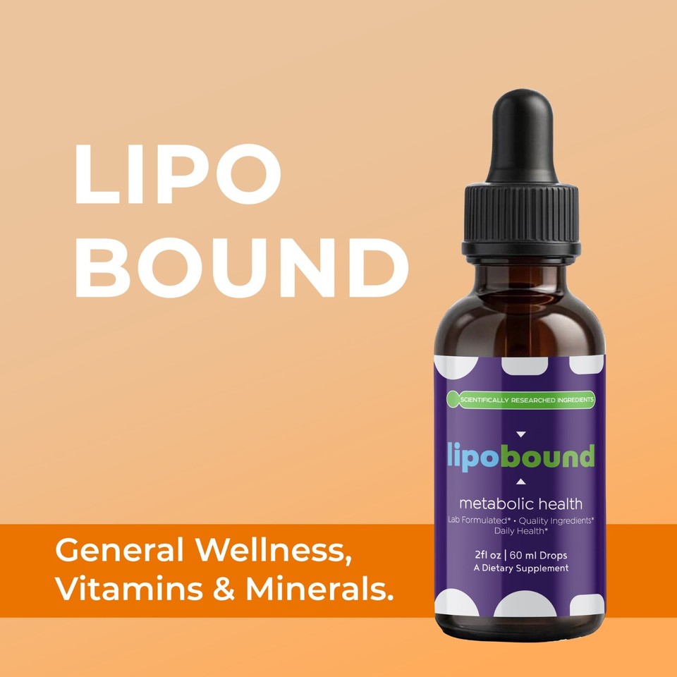 (6 Pack) LipoBound Weight Loss Drops, Lipo Bound Drops for Weight ...