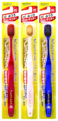 Ebisu Premium Care Toothbrush 6 rows regular regular 3 pairs (color ...