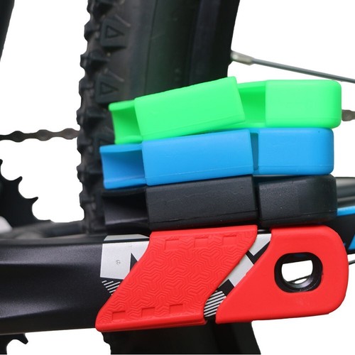 Silicone Crank Protector Sleeve Universal Fit for 4 Bicycle Crank Arms ...