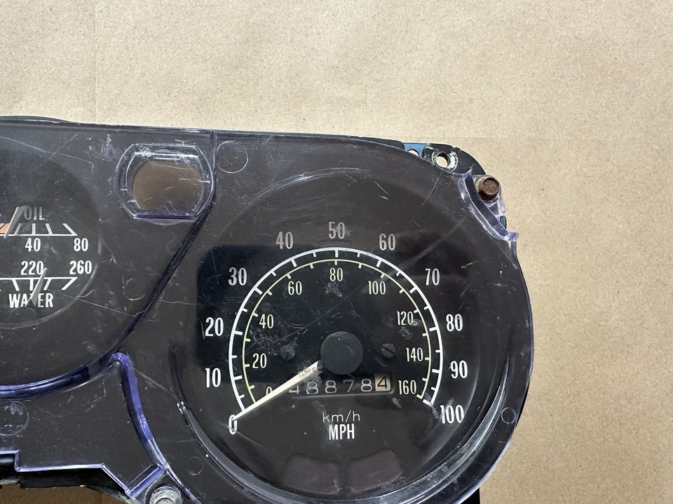 1979 Pontiac Trans Am Formula Gauge Cluster Mph Speedo Tach Gauges Oil ...