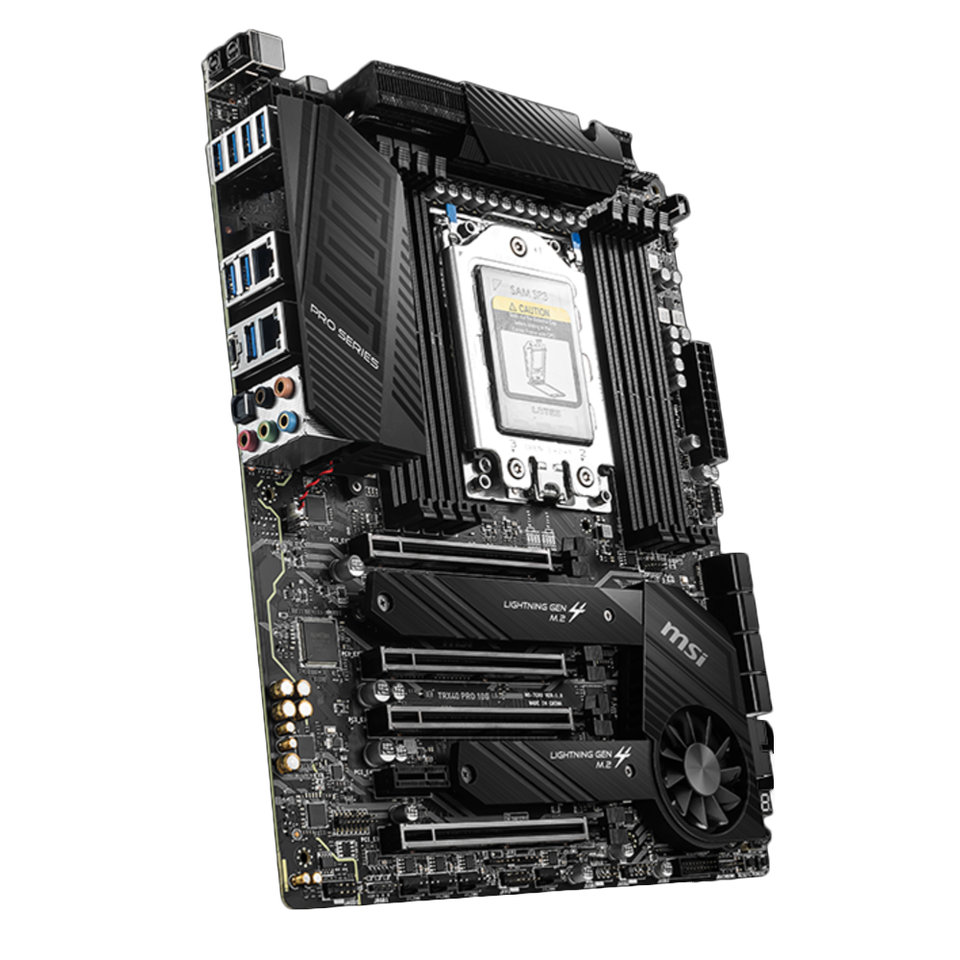 AMD Ryzen Threadripper 3960X 24C48T + MSI TRX40 PRO 10G STRX4 DDR4 | eBay