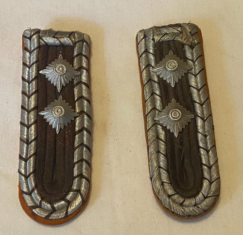 WWII German Police Chief Constable Shoulder Board Set | eBay
