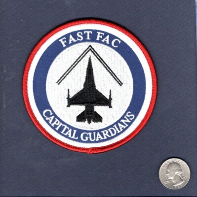 121st FS CAPITAL GUARDIANS DC ANG Fast FAC F-16 FALCON USAF Squadron ...