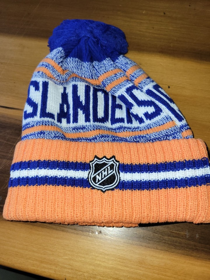 NEW YORK ISLANDERS BLUE & ORANGE NEW ERA BEANIE. NEW | eBay