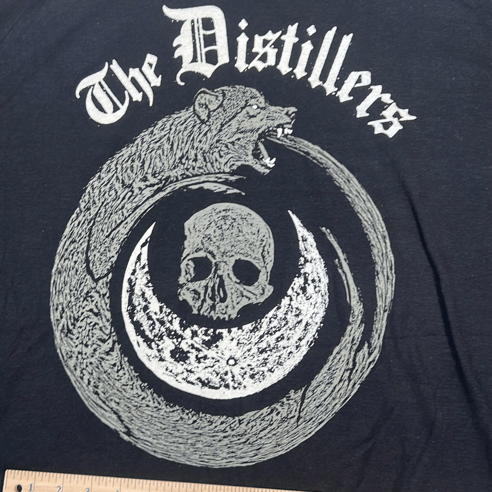 The Distillers band limited concert released short sleeve Black T-shirt ...