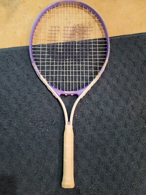 Wilson Purple Girls Tennis Racket 3.78/L00 | eBay