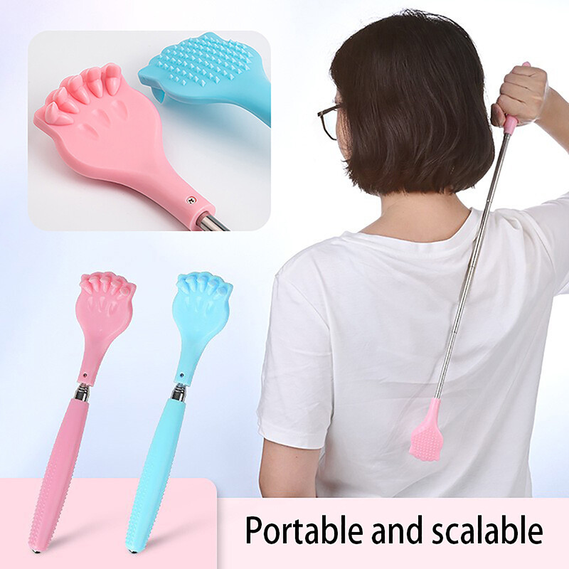Five Sections Handle Telescopic Back Scratcher For Itch Massager Back ...