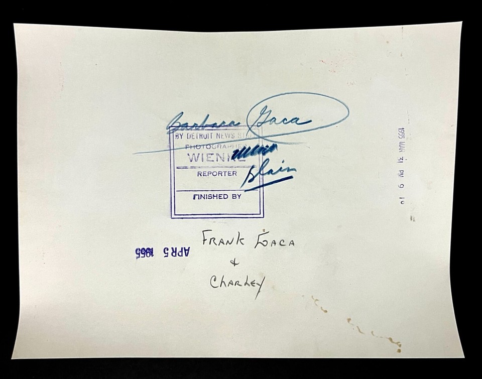 1955 Detroit MI Barbara Gaca Missing Child Girl Father Brother Vtg ...