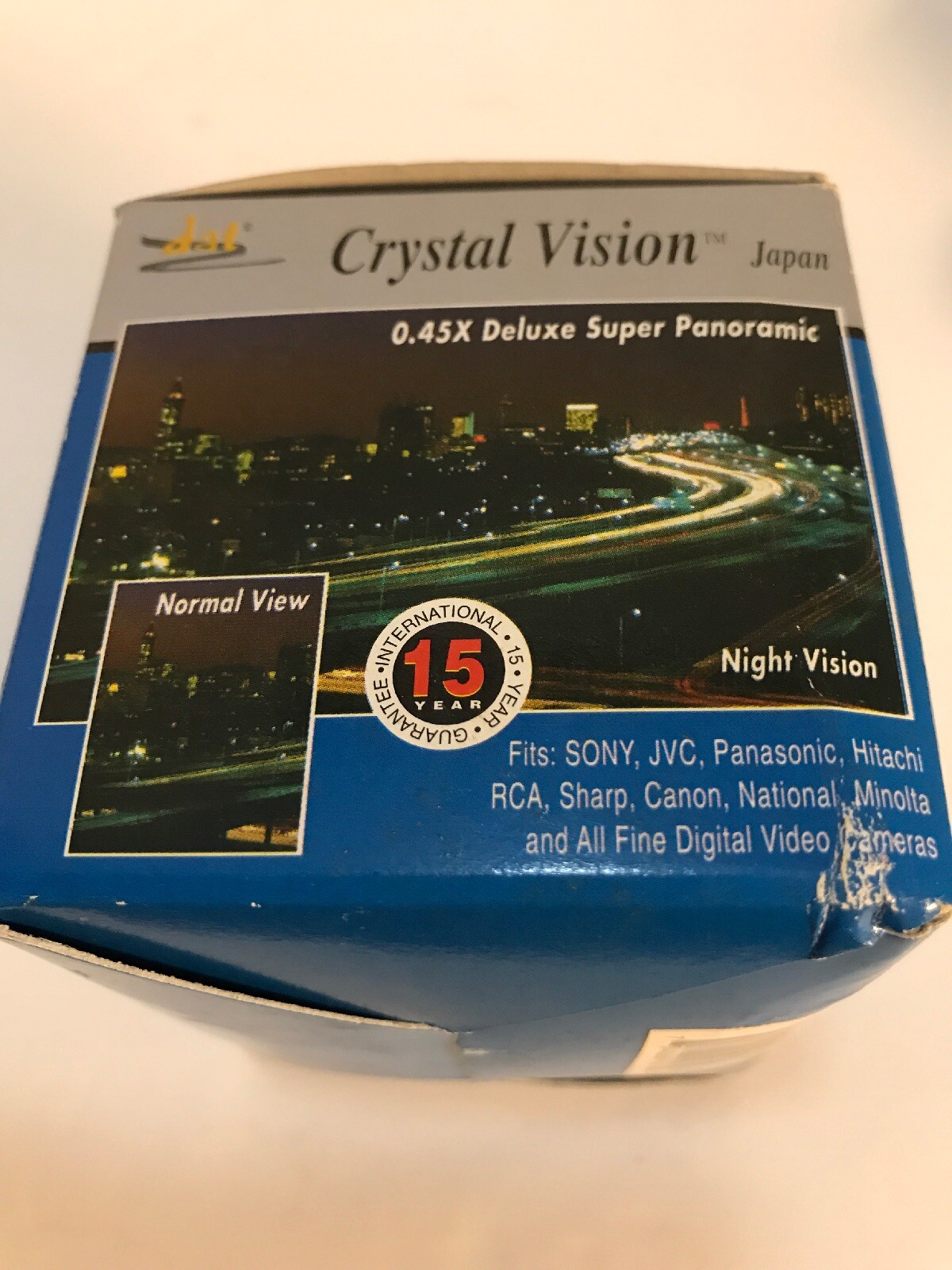 CRYSTAL VISION TITANIUM 0.45X AF HD DIGITAL VIDEO RECORDING LENS WITH ...