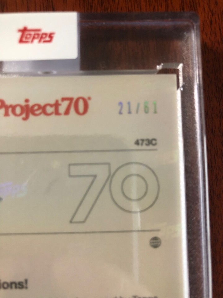 2021 Topps Project 70 Card # 473C Roger Maris by Lauren Taylor - CHASE ...