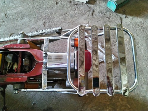 Honda CT70 ST70 ST50 TRAIL 70 Rear Luggage Rack CT-70 Mini Bike | OE ...