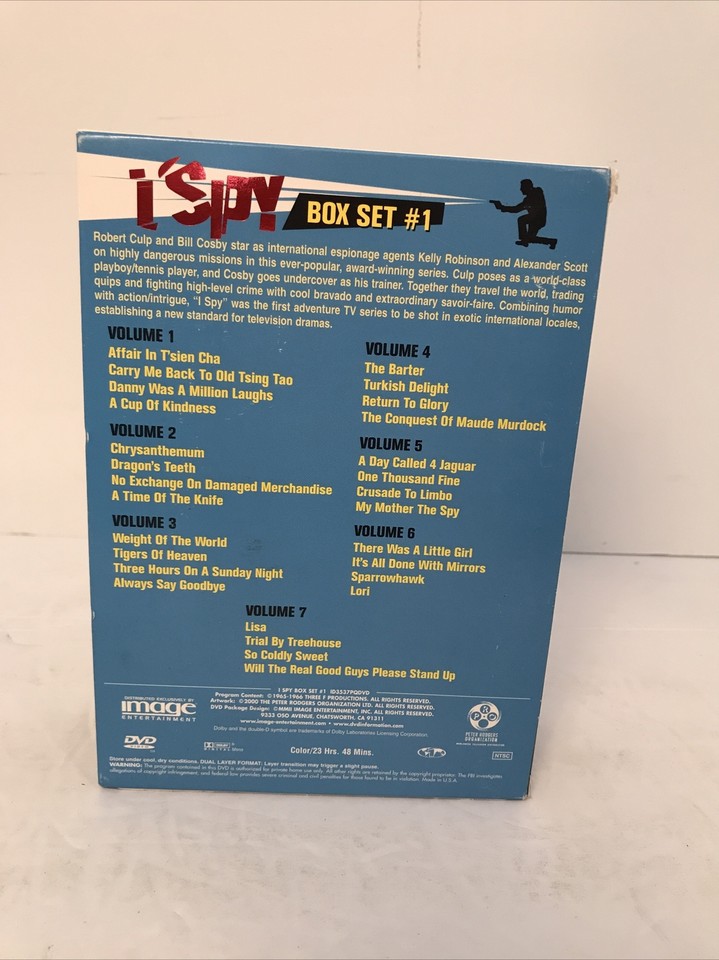 I Spy - Box Set #1 (DVD, 2002, 7-Disc Set) 14381353723| eBay