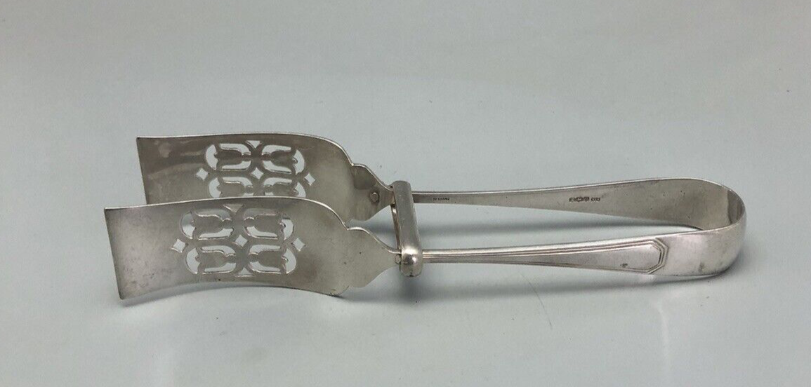 Antique Silver Pastry Servers Mappin & Webb Sheffield 1938 164g ACEZX ...