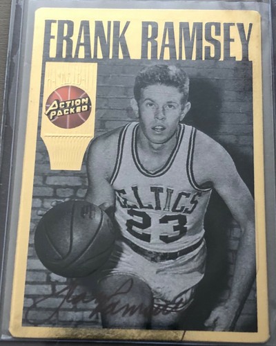 FRANK RAMSEY 1994 ACTION PACKED BASKETBALL AUTOGRAPH HOF BOSTON CELTICS ...