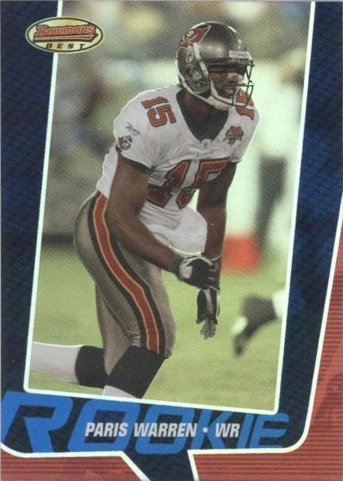 2005 Bowman's Best - Rookie Paris Warren #61 Blue /1399 (RC) for sale ...