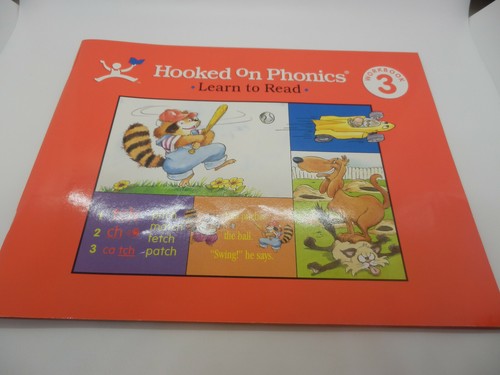 BOOK ONLY Hooked on Phonics Learn to Read Workbook Level 3 Replacement ...