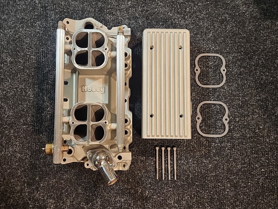 HOLLEY STEALTH RAM SBC TPI INTAKE MANIFOLD 7540 WITH FUEL RAIL CAMARO ...