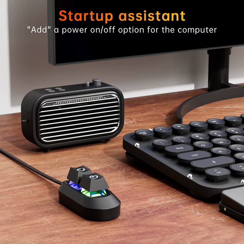 2M Desktop Computer Power Button Power Supply Button Restart Button ...