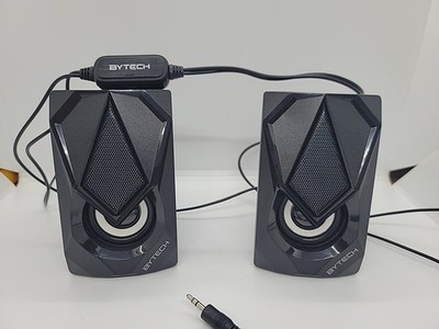 Gaming Computer Speakers Multi-Color LED Bytech Gaming Speakers! Lights ...