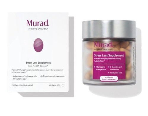 MURAD Stress Less Supplements -Skin Health Booster 60~Tablets NIB ...