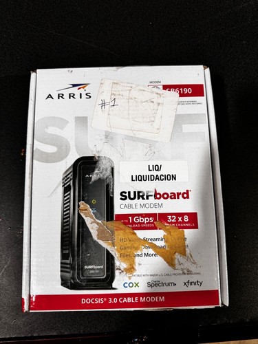 ARRIS SURFboard SB6190 DOCSIS 3.0 Cable Modem | eBay