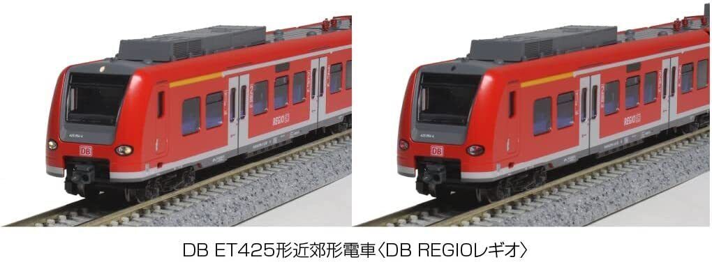 KATO N Gauge DB ET425 Type Suburban Train DB REGIO (Legio) 4-car set 10 ...