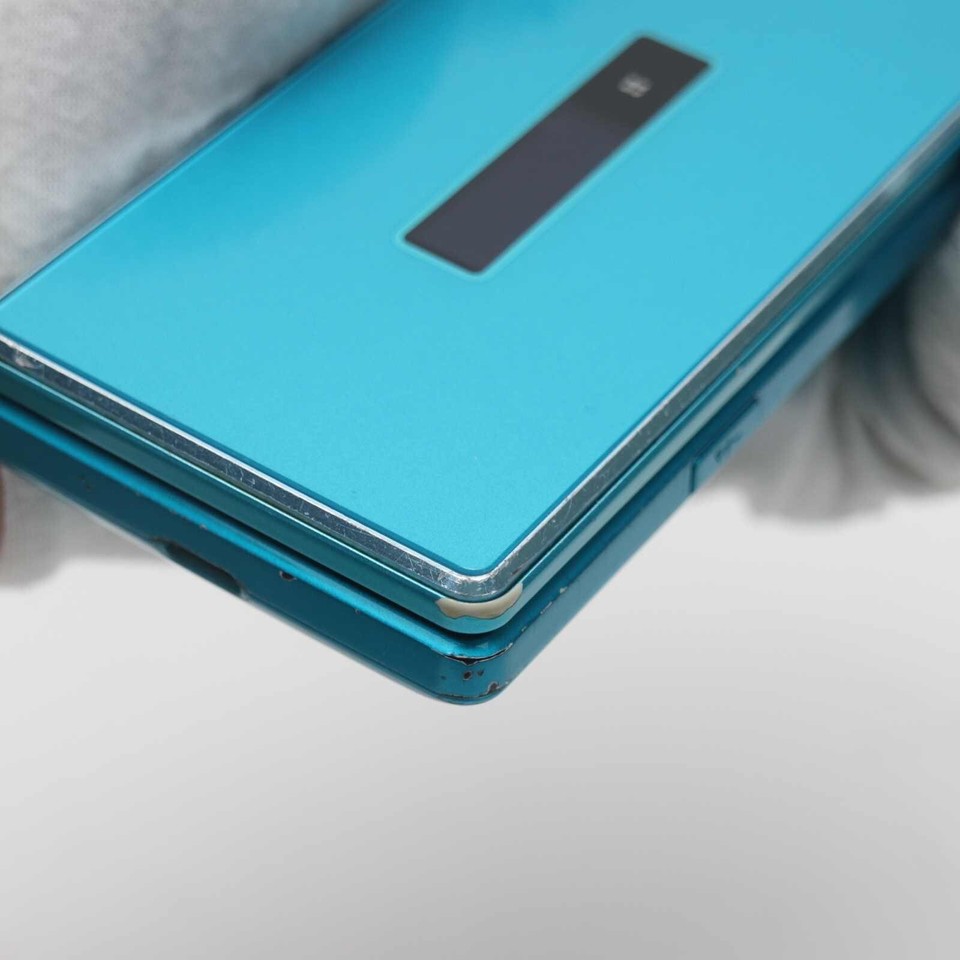 SHARP SH-06G AQUOS Android Mobile Flip Phone DOCOMO Unlocked Blue Green ...