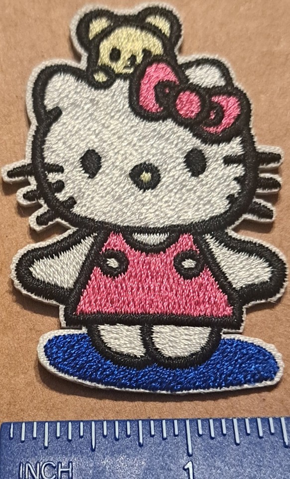 Hello Kitty embroidered Iron on patch | eBay