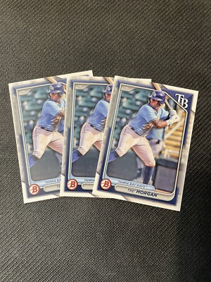 2024 Bowman Draft Base Lot (3) Tre' Morgan | eBay