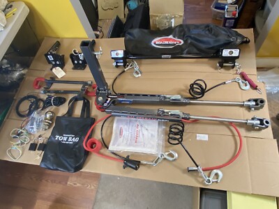 Falcon All Terrain Non-Binding Towbar Roadmaster Black Hawk Kit hooks ...