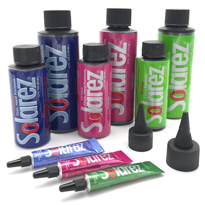 SOLAREZ UV RESIN - Fly Tying UV Cure Thin Thick Flex Formula 4 Sizes ...
