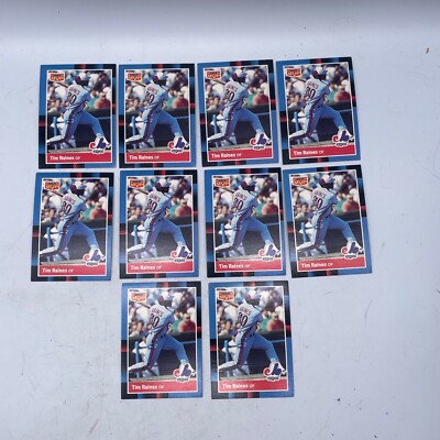 10 Donruss MVP Baseball Cards 1988 Tim Timothy Raines BC-18 | eBay
